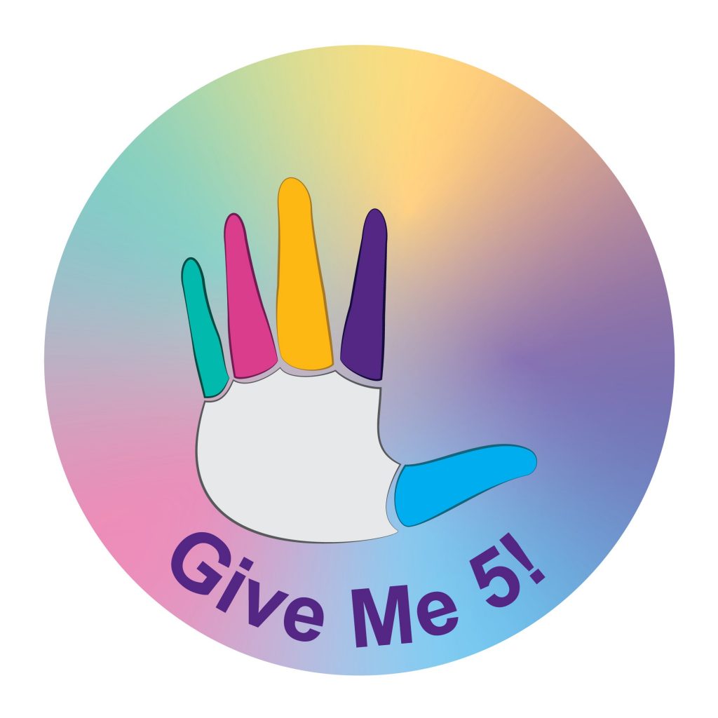 Hft | About us | George designs ‘Give me 5!’ logo for Hft