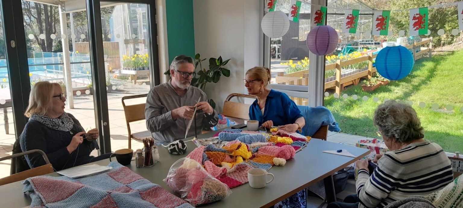 New knit and natter group launches at Caffi Dai - Hft